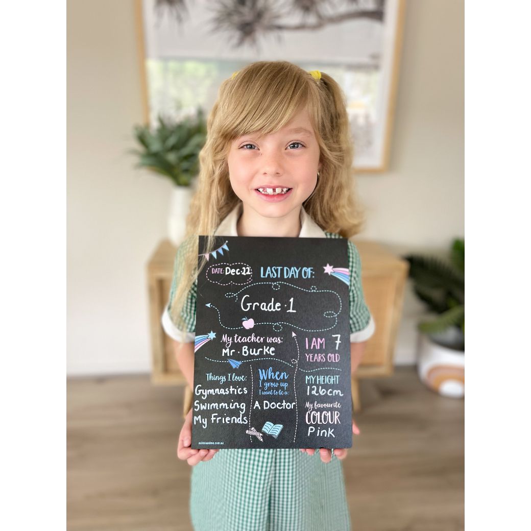Why Every Parent is Raving About Mikki & Me's Memory-Making Chalkboards ...