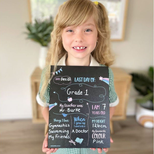 Milestone Chalkboards – Mikki & Me